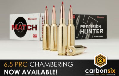 6.5 PRC – Now Available – Carbon Six Barrels